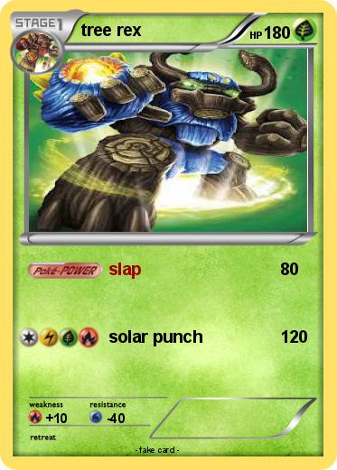 Pokémon tree rex 387 387 - slap - My Pokemon Card