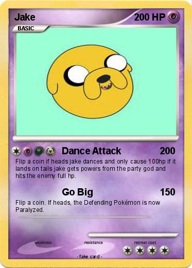 Pokémon Jake 937 937 - Dance Attack - My Pokemon Card