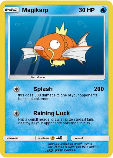 Pokémon Magikarp 1672 1672 - Splash - My Pokemon Card