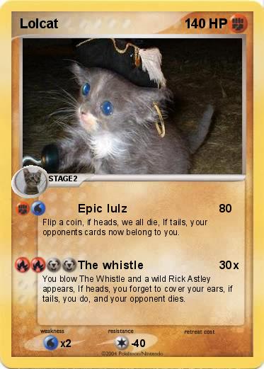 Pokémon Lolcat 5 5 - Epic lulz - My Pokemon Card