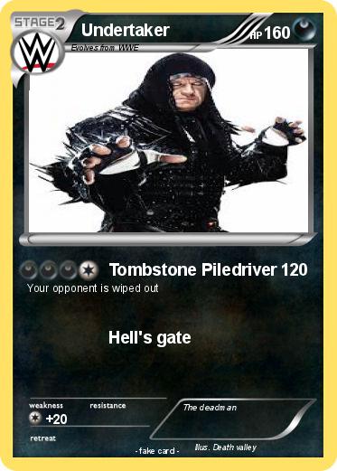 Pokémon Undertaker 914 914 - Tombstone Piledriver - My Pokemon Card