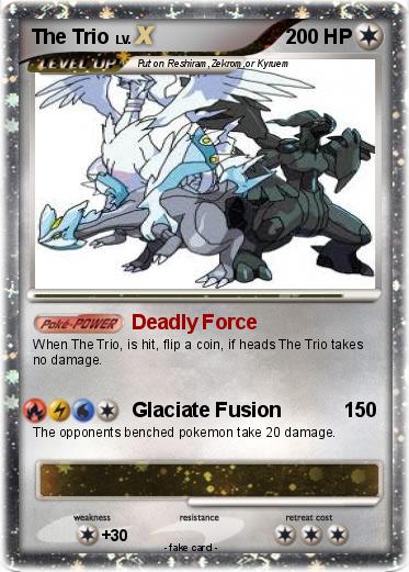Pokémon The Trio 24 24 - Deadly Force - My Pokemon Card