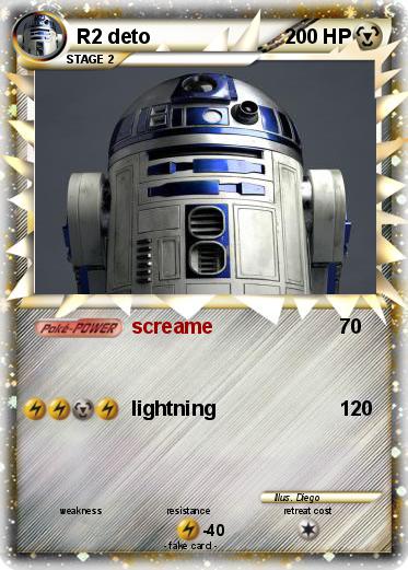 Pokémon R2 deto - screame - My Pokemon Card
