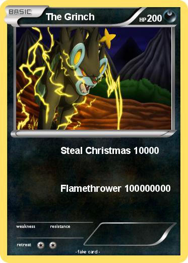 Pokémon The Grinch 24 24 - Steal Christmas 10000 - My Pokemon Card