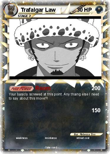Pokémon Trafalgar Law 32 32 - Room - My Pokemon Card