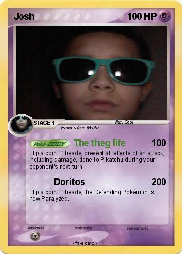 Pokémon Josh 665 665 - The theg life - My Pokemon Card