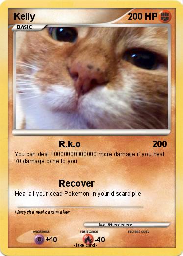 Pokémon Kelly 302 302 - R.k.o - My Pokemon Card