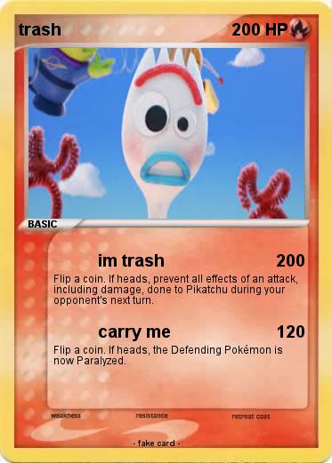 Pokémon trash 197 197 - im trash - My Pokemon Card