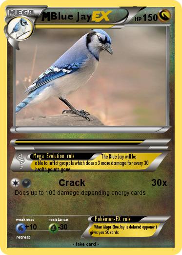 Pokémon Blue Jay 32 32 - Crack - My Pokemon Card