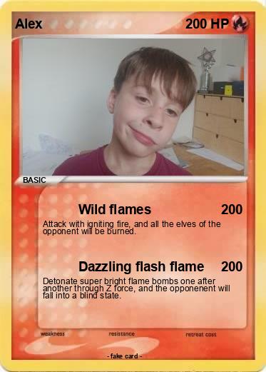 Pokémon Alex 2678 2678 - Wild flames - My Pokemon Card