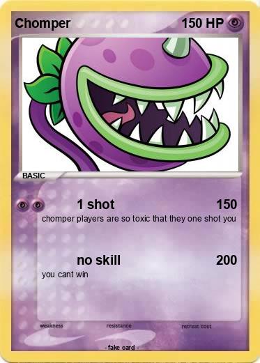 Pokémon Chomper 212 212 - 1 shot - My Pokemon Card