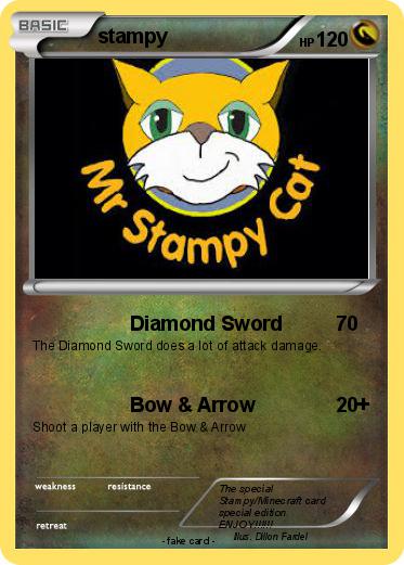 Pokémon stampy 585 585 - Diamond Sword - My Pokemon Card