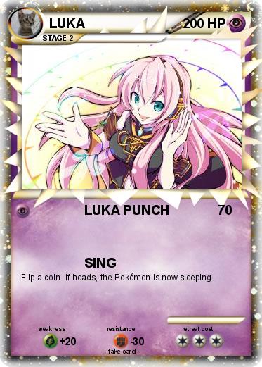 Pokémon LUKA 27 27 - LUKA PUNCH - My Pokemon Card