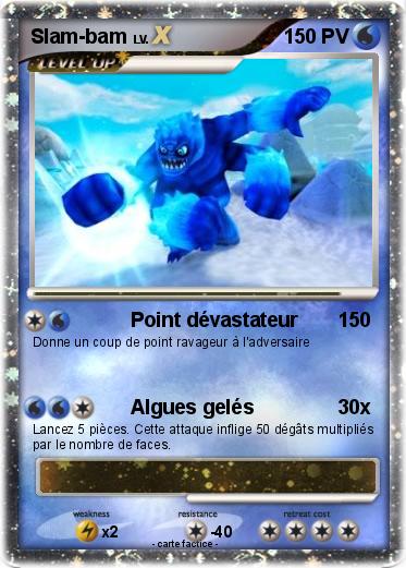 Pokémon Slam bam 49 49 - Point dévastateur - Ma carte Pokémon