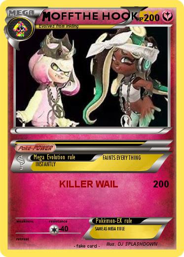 Pokémon OFFTHE HOOK - KILLER WAIL - My Pokemon Card