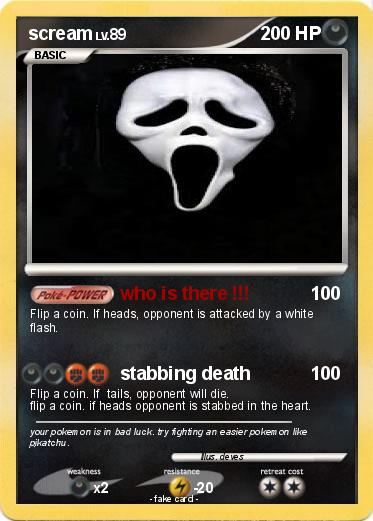 Pokémon scream 323 323 - who is there !!! - My Pokemon Card