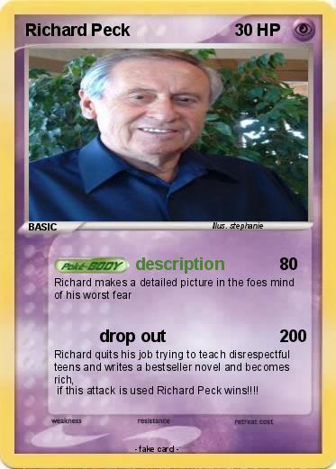Pokémon Richard Peck - description - My Pokemon Card