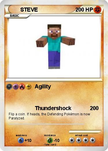 Pokémon STEVE 439 439 - Agility - My Pokemon Card