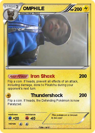 Pokémon OMPHILE - Iron Shoxk - My Pokemon Card