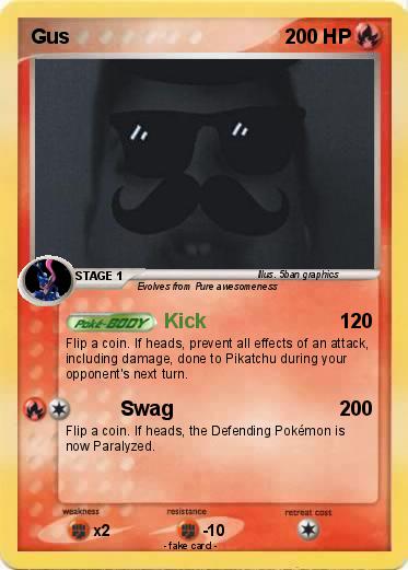 Pokémon Gus 107 107 - Kick - My Pokemon Card