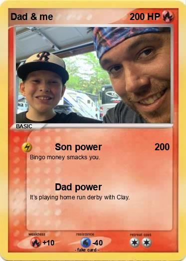 Pokémon Dad me 1 1 - Son power - My Pokemon Card
