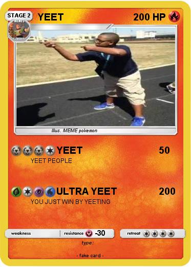 Pokémon YEET 216 216 - YEET - My Pokemon Card