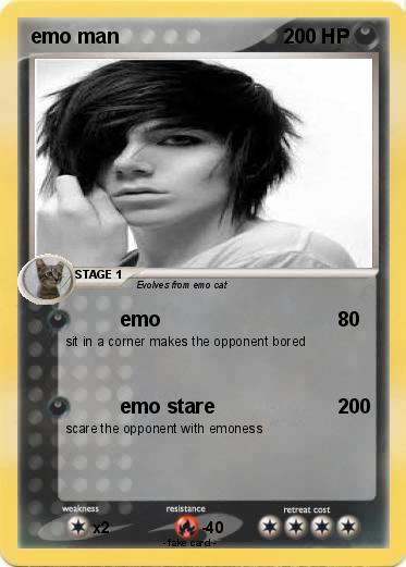 Pokémon emo man - emo - My Pokemon Card