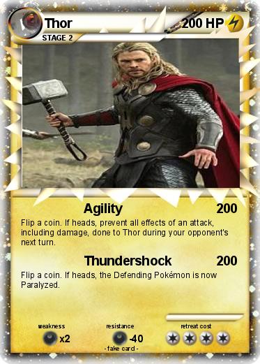 Pokémon Thor 1006 1006 - Agility - My Pokemon Card