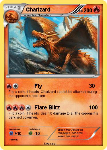 Pokémon Charizard 5069 5069 - Fly - My Pokemon Card