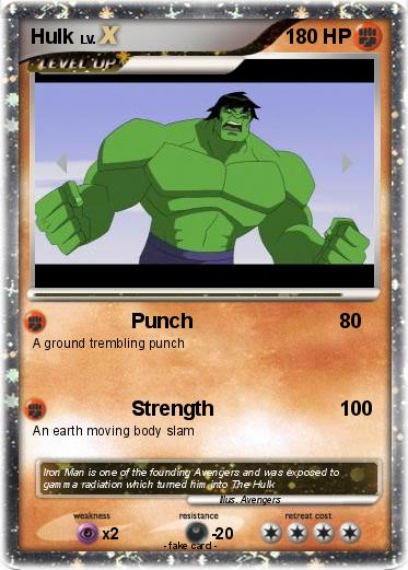 Pokémon Hulk 784 784 - Punch - My Pokemon Card