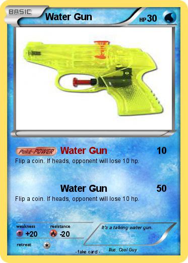 Pokémon Water Gun 23 23 - Water Gun - My Pokemon Card