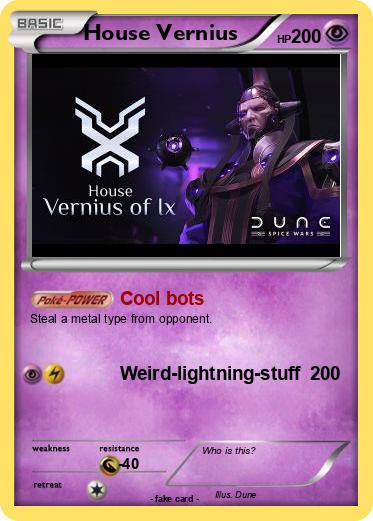Pokémon House Vernius - Cool bots - My Pokemon Card