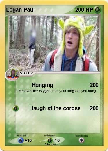 Pokémon Logan Paul 126 126 - Hanging - My Pokemon Card