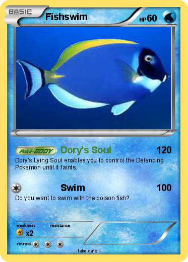 Pokémon Fishswim - Dory's Soul - My Pokemon Card