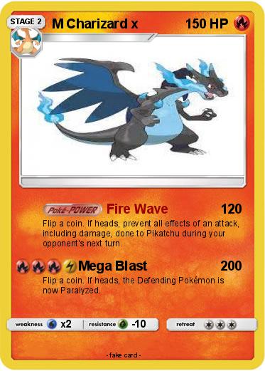 Pokémon M Charizard x 200 200 - Fire Wave - My Pokemon Card