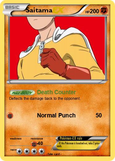 Pokémon Saitama 365 365 - Death Counter - My Pokemon Card