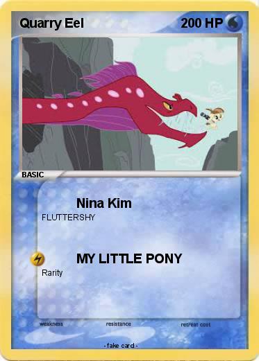 Pokémon Quarry Eel - Nina Kim - My Pokemon Card