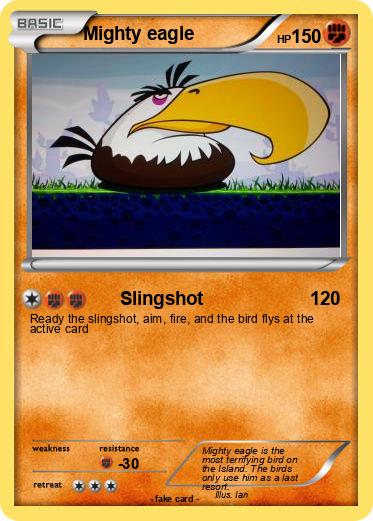 Pokémon Mighty eagle 156 156 - Slingshot - My Pokemon Card