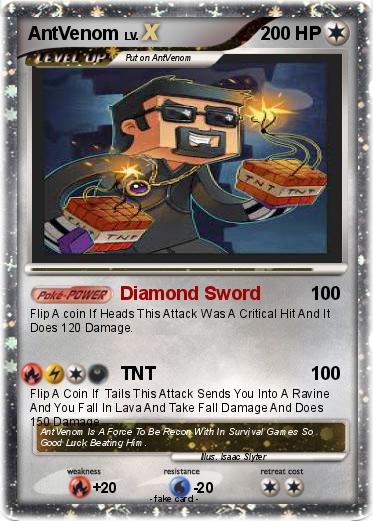 Pokémon AntVenom 62 62 - Diamond Sword - My Pokemon Card