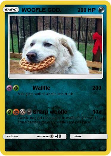 Pokémon WOOFLE GOD - Wallfle - My Pokemon Card