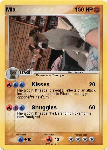Pokémon Mia 245 245 - Kisses - My Pokemon Card