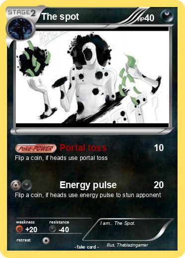 Pokémon The spot - Portal toss - My Pokemon Card