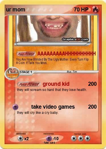 Pokémon ur mom 442 442 - ground kid - My Pokemon Card