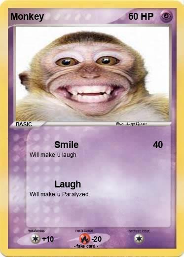 Pokémon Monkey 2427 2427 - Smile - My Pokemon Card