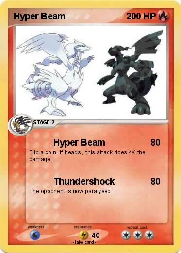 Pokémon Destroyer 212 212 - Hyper Beam - My Pokemon Card