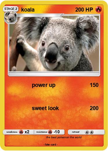 Pokémon koala 1901 1901 - power up - My Pokemon Card