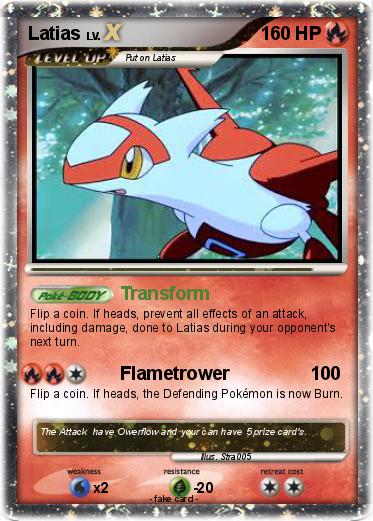 Pokémon Latias 878 878 - Transform - My Pokemon Card