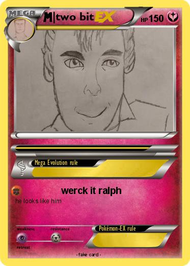 Pokémon two bit 35 35 - werck it ralph - My Pokemon Card