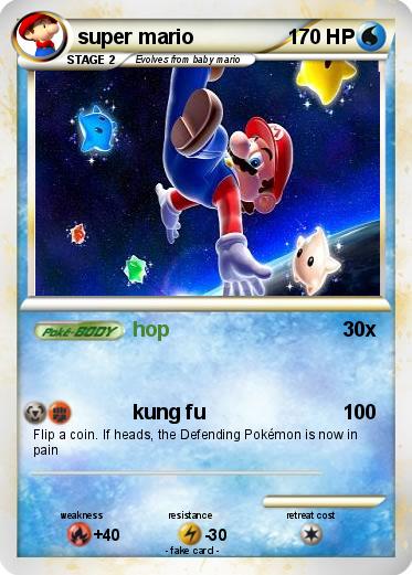 Pokémon super mario 758 758 - hop - My Pokemon Card