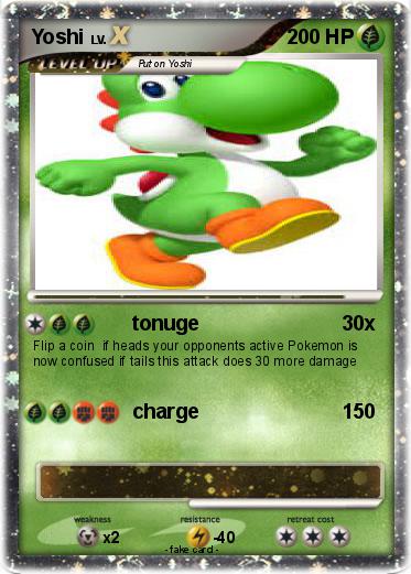 Pokémon Yoshi 3858 3858 - tonuge - My Pokemon Card